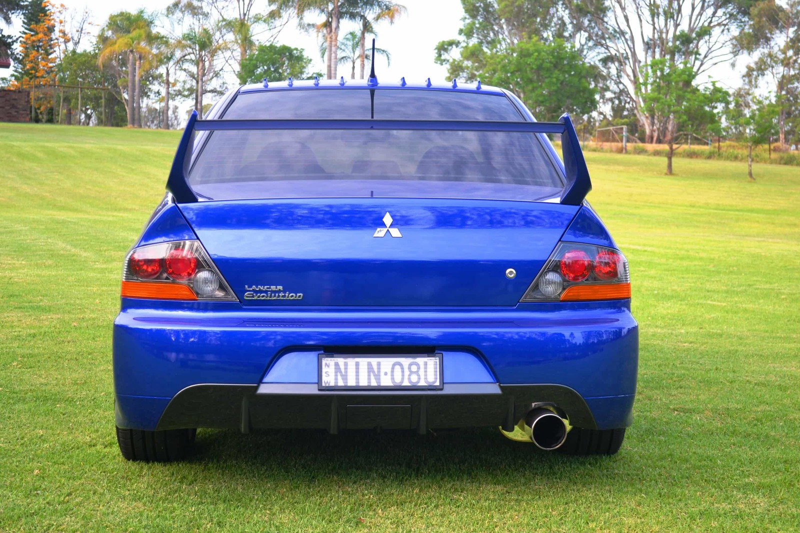 Mitsubishi EVO 9 IX Genuine Rear Bumper Bar Kit Mitsubishi EVO 9 IX Genuine Rear Bumper Bar Kit